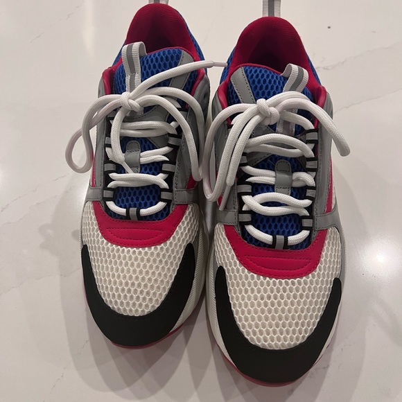 Dior | Shoes | Christian Dior B22 Sneakers Red And Blue | Poshmark